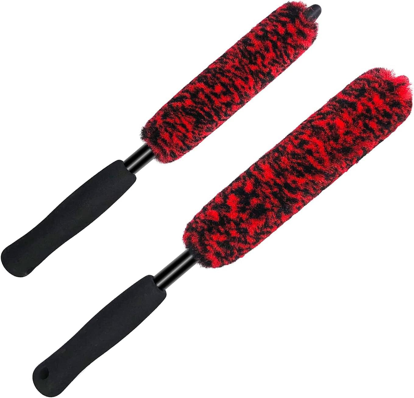 Amazon.com: Car Wheel Brushes Set of 2 Car Rim Cleaning Brushes with ...