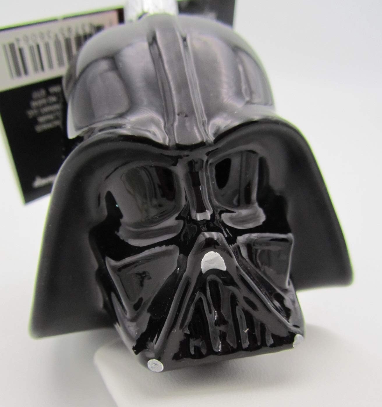 Amazon.com: Hallmark Star Wars Darth Vader Helmet Blown Glass Christmas ...