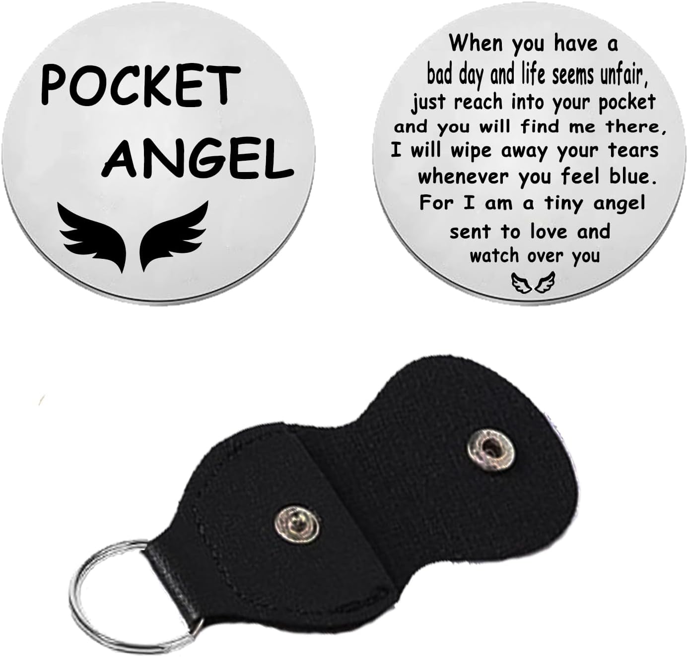 BESPMOSP Pocket Angel Pocket Hug Token Long Distance Relationship ...