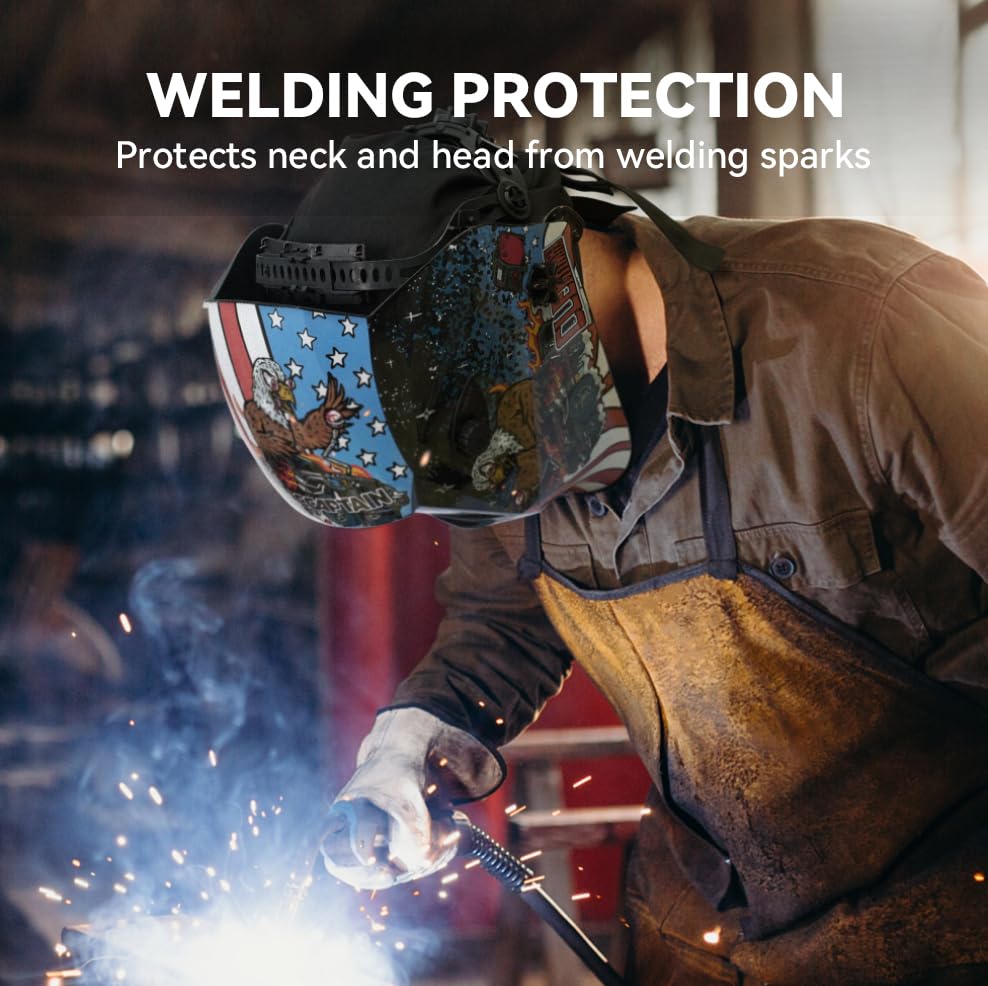Snapklik.com : 2PC Welding Doo Rag, Welding Cap, Protective Welders Cap ...