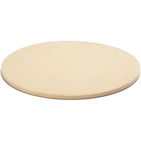 Unicook 12 Inch Round Pizza Stone, Heavy Duty Ceramic Pizza Grilling ...