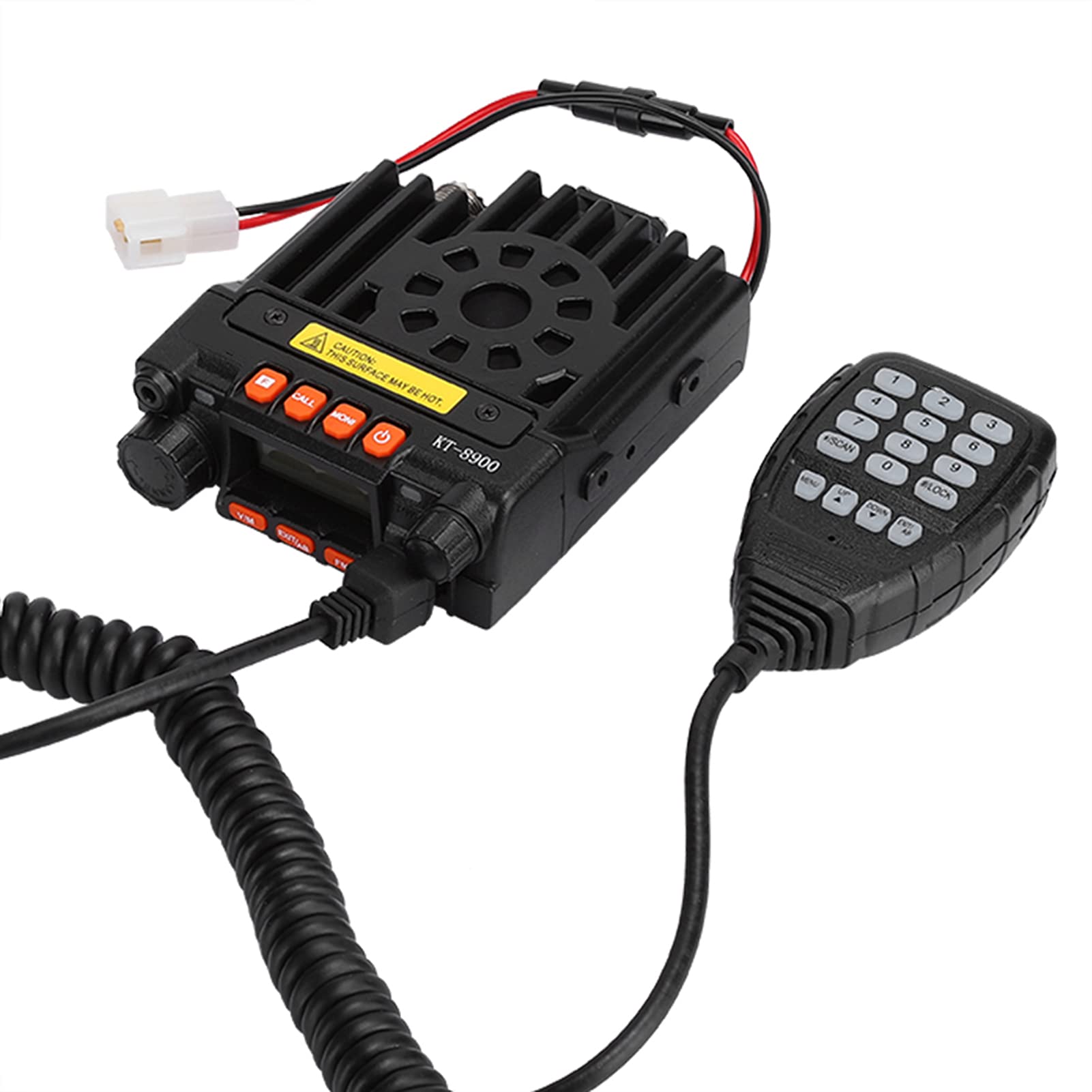 Amazon.com: KT-8900 Car Radio, Aluminium Alloy Automatic Locking Mini ...