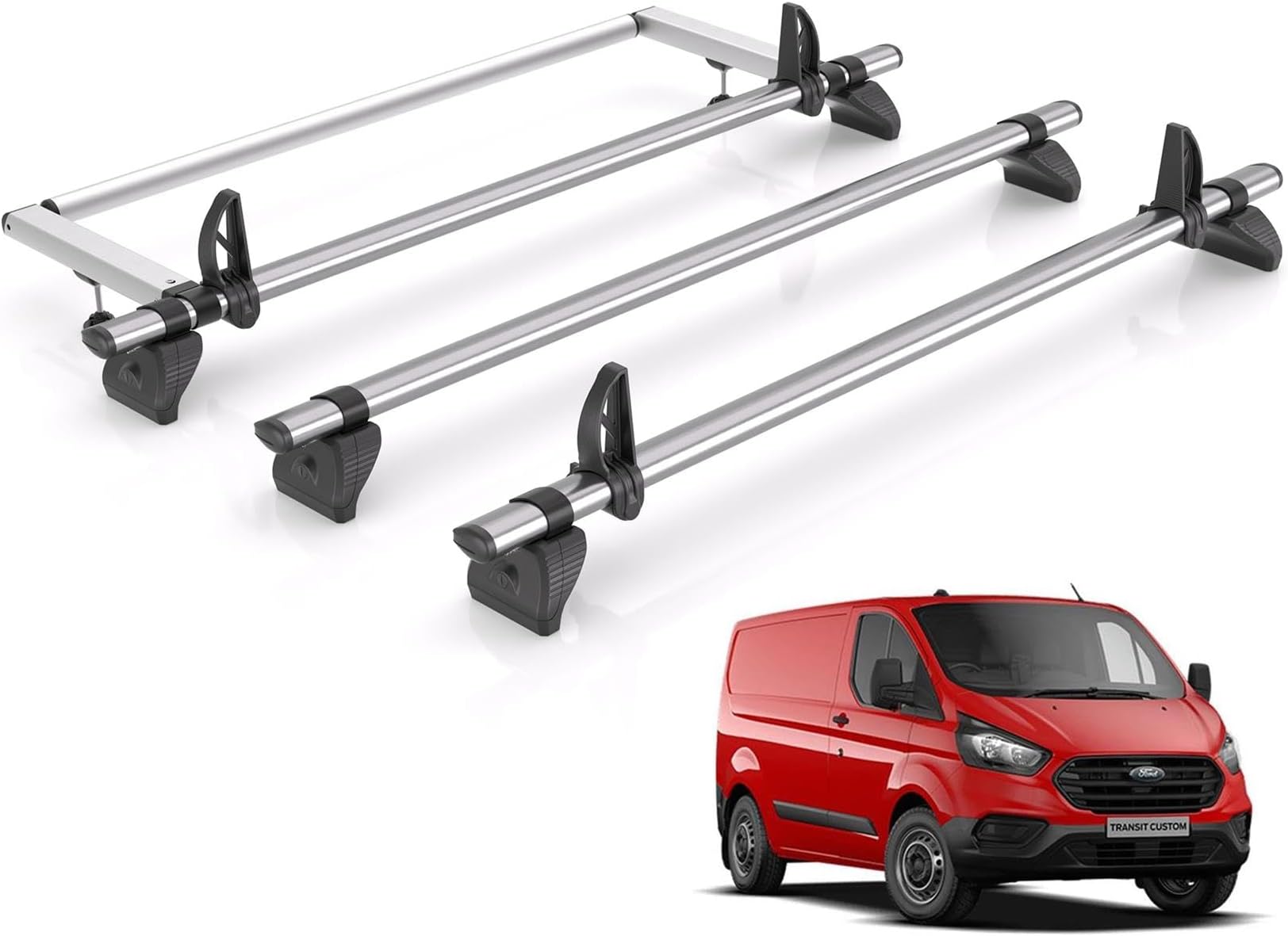 Rhino Roof Rack for Ford Transit Custom (2013-2024 GEN1) [Only Fits ...