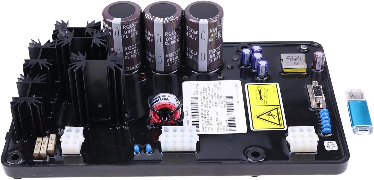 Amazon.com: Automatic Voltage Regulator AVR 314-7755 for Caterpillar ...