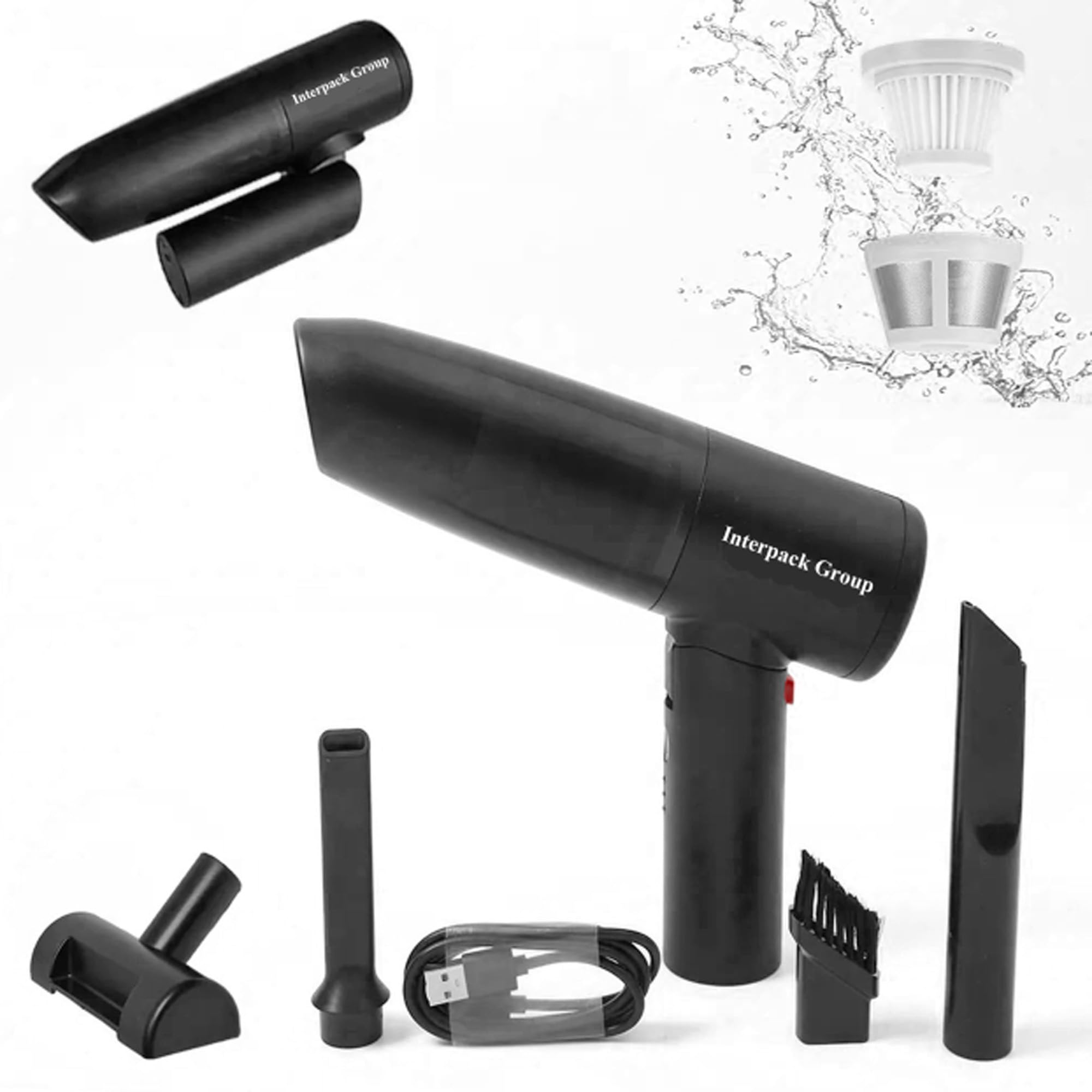 Car Vacuum Cleaner 3in1 Suck,Blow,Pump 12 KPa wireless handheld car ...