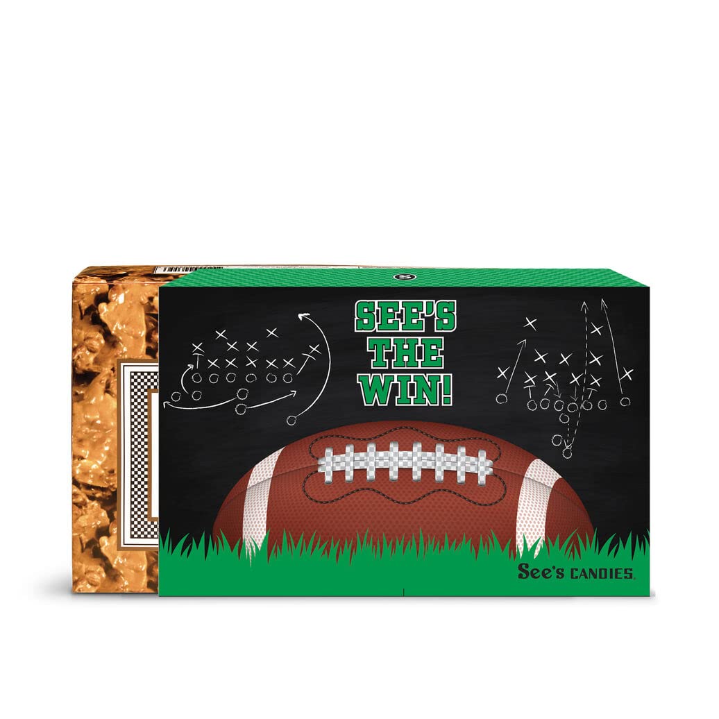 Amazon.com : See's Candies 1 lb 8 oz Game Day Peanut Brittle : Grocery ...
