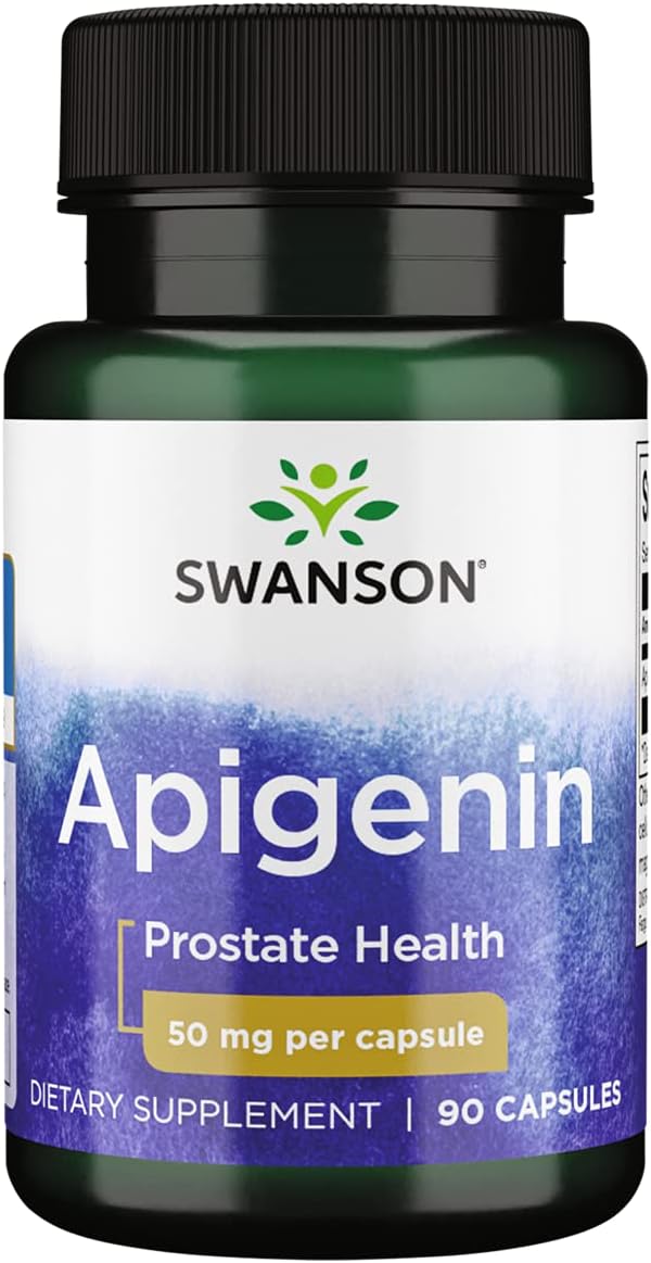 Amazon.com: Swanson Apigenin Prostate Health Supplements Nerve Health ...