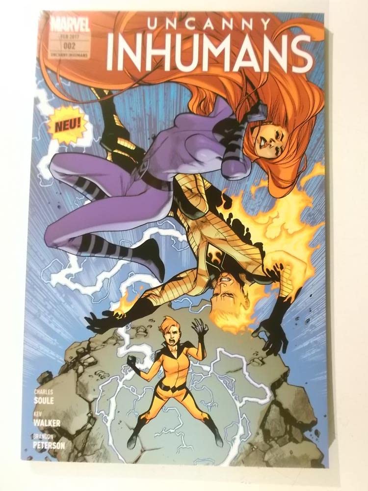 Amazon.com: Uncanny Inhumans 02: Bd. 2: Der unsichtbare Feind ...