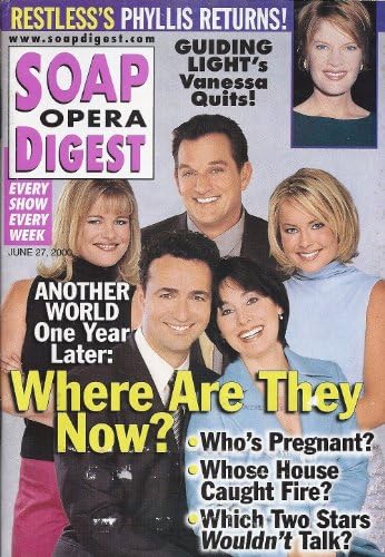 ANOTHER WORLD One Year Later: Where Are They Now? Tom Eplin, Jensen ...
