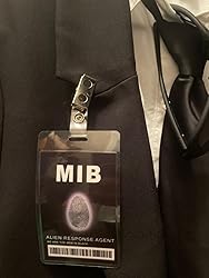 Amazon.com : MIB Men in Black ID Badge Biometric : Office Products