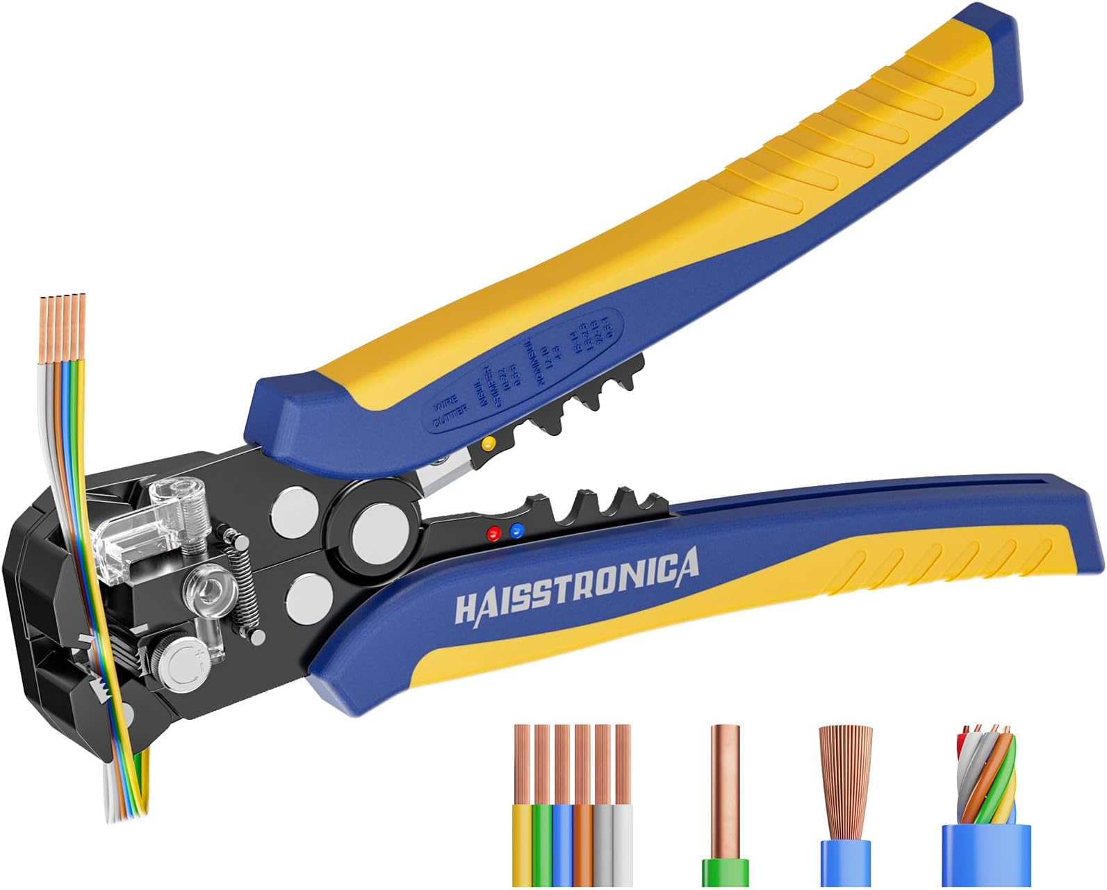 Self-Adjusting Wire Stripper,Cable Cutter Crimper,Automatic Wire ...