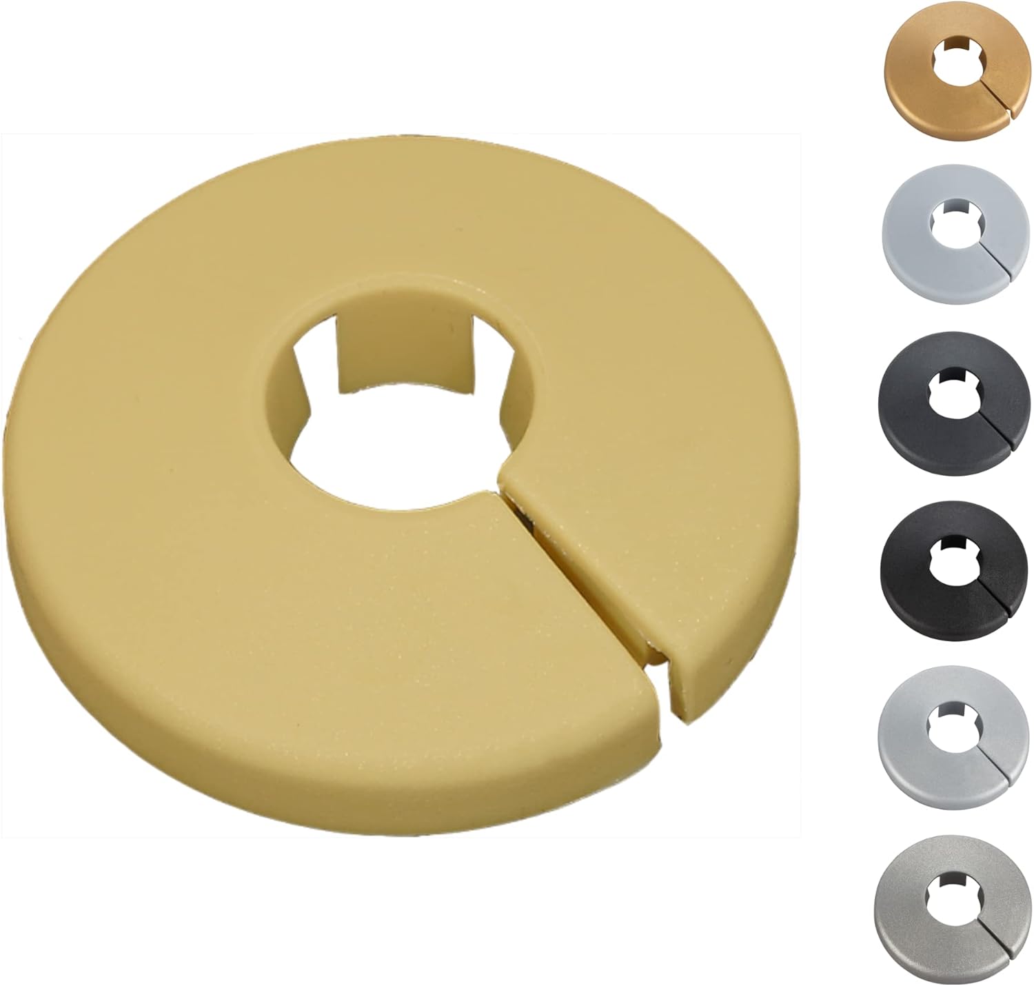 20 cover rosettes for pipes and rods of all kinds, made in Germany ...