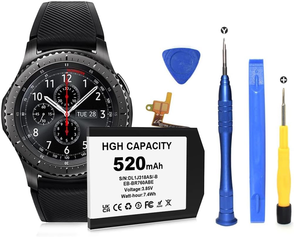 Amazon.com: Watch Battery Replacement for Samsung Gear S2 3G SM R735A ...