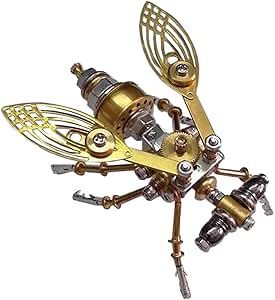 Amazon.com: Steampunk Metal Insect Bug Sculpture Mechanical Insect ...
