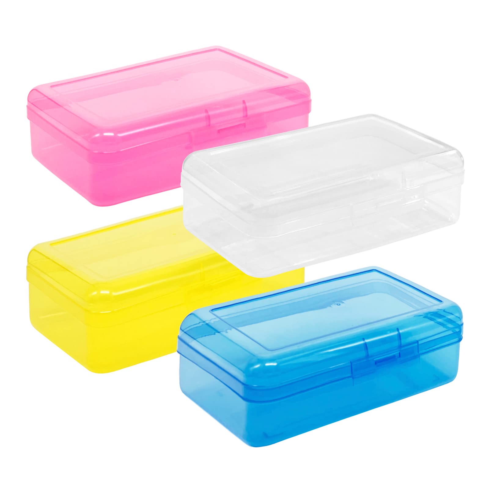 Amazon.com: Ykimok Large Capacity Clear Pencil Box, Pencil Case ...