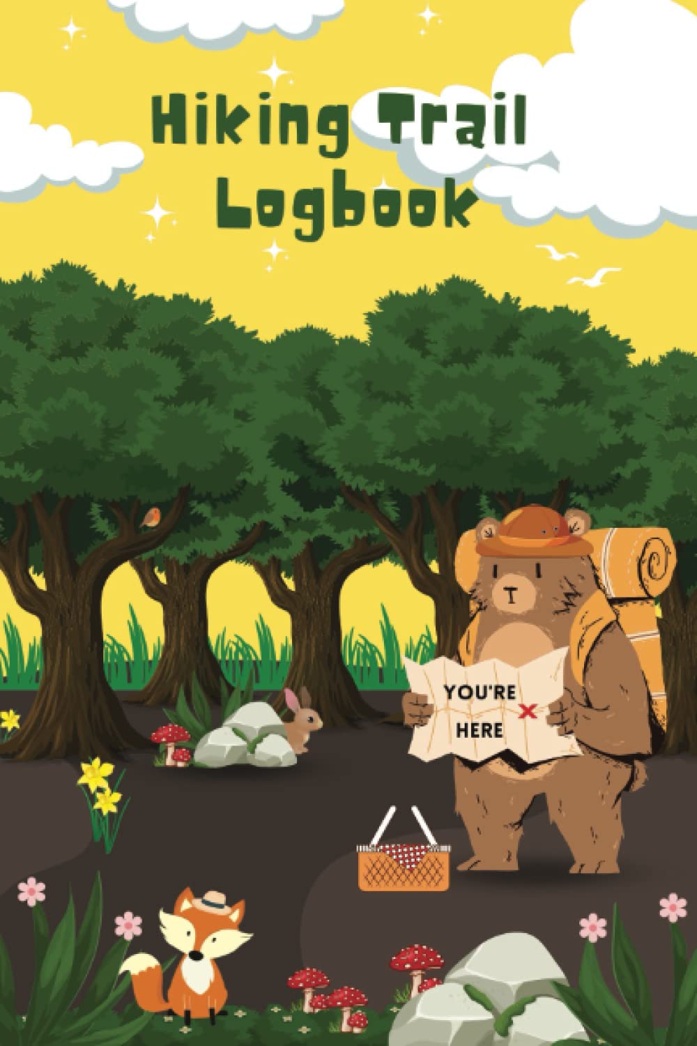 Hiking Trail Logbook: A Hiker's Journal a Memory Book for Adventures on ...
