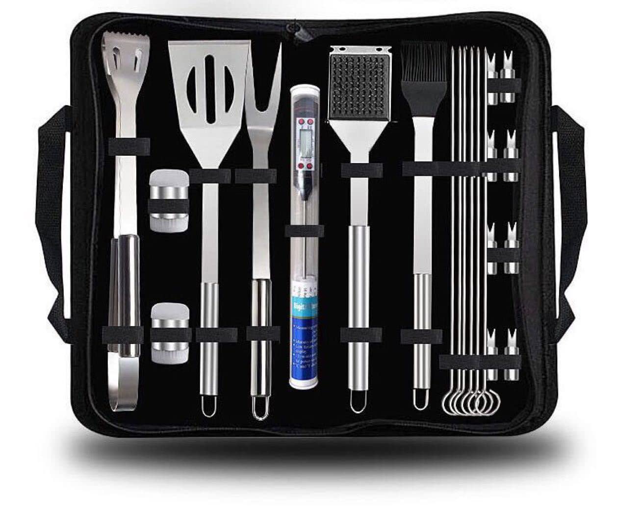 Stainless Steel BBQ Tool Set 25Pcs By EPRO | Barbecue Grill Tool Set ...