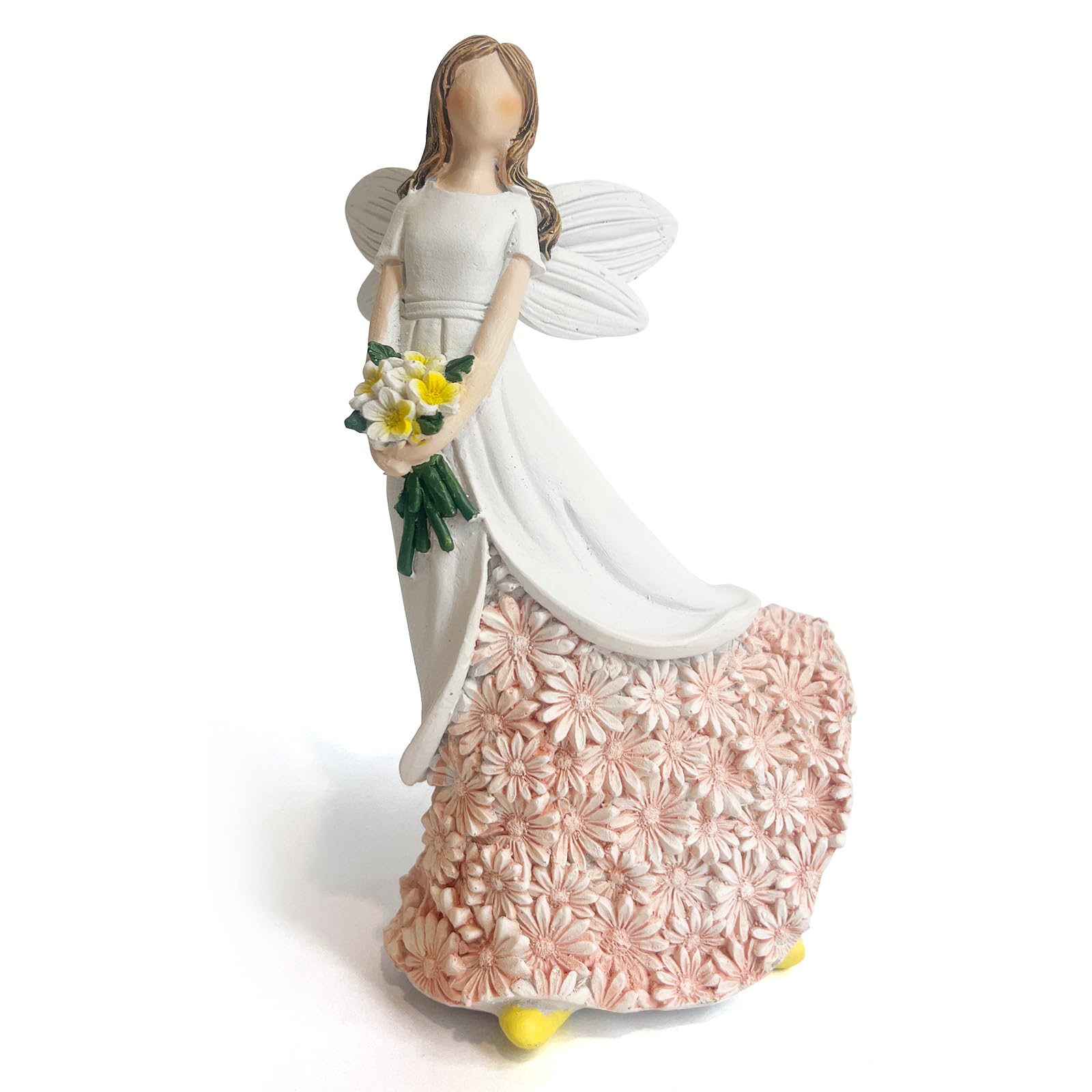 Amazon.com: LIFFY Angel Statue Mom Gifts - Gifts for Flower Lovers ...