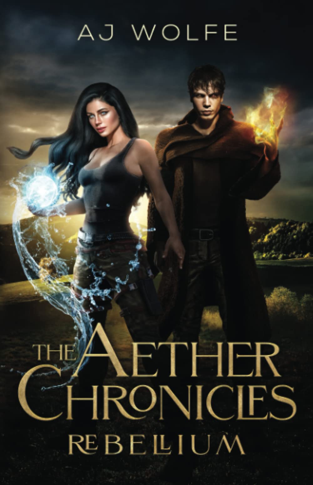 Amazon.com: The Aether Chronicles: Rebellium: 9781737250807: Wolfe, A.J ...