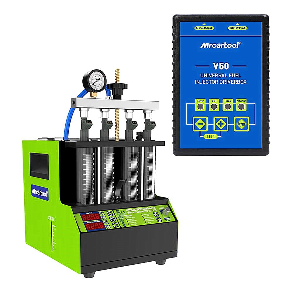 Amazon.com: MR CARTOOL V308 Injector Cleaner Tester Machine and V50 ...