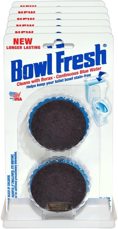 Amazon.com: Bowl Fresh Blue plus Borax Automatic Toilet Bowl Cleaner ...