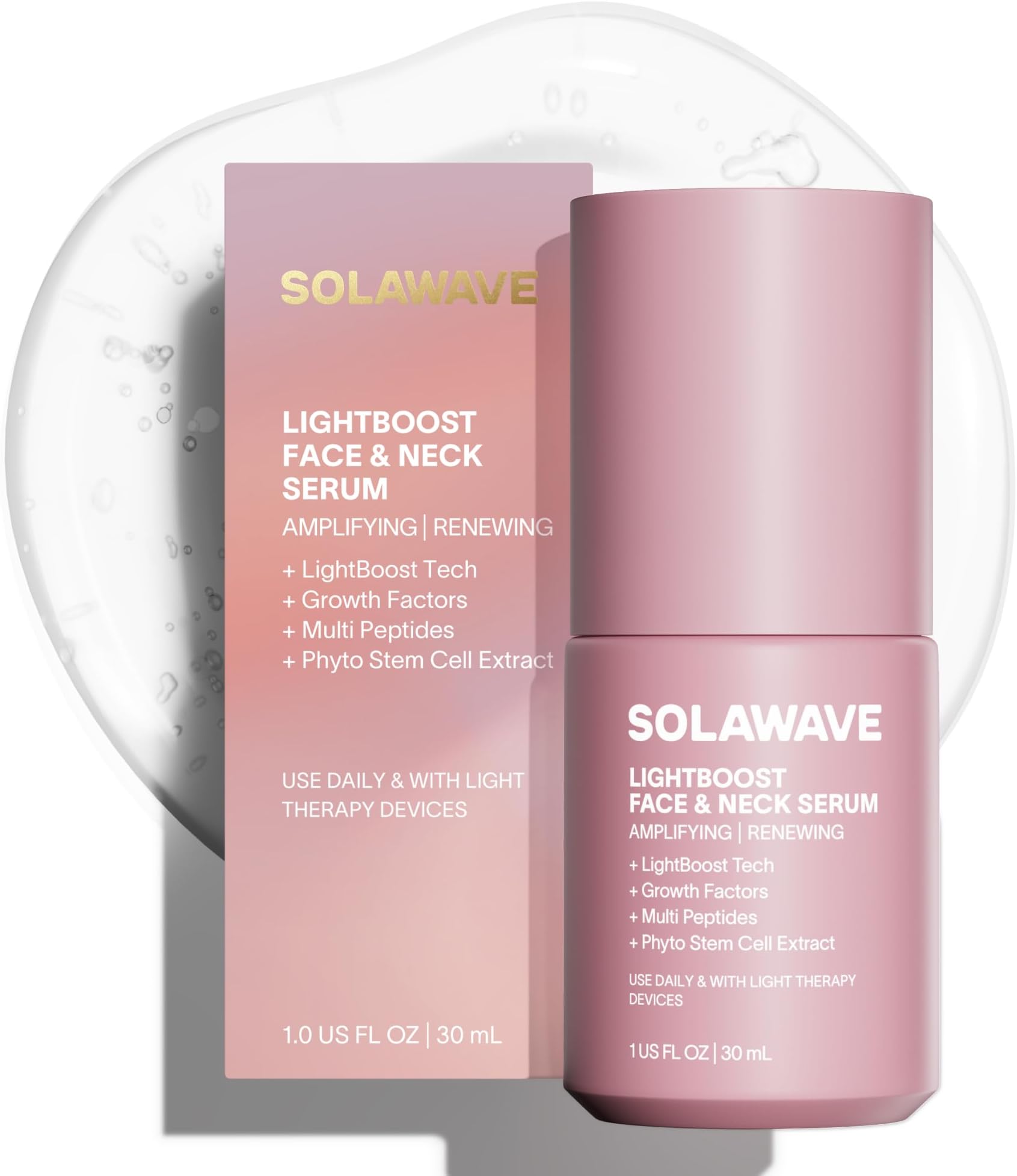 Amazon.com: Red Light Therapy Activation Serum - Amplify Effects ...