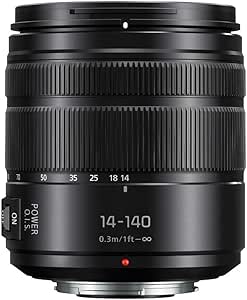Amazon.com : Panasonic Lumix G Vario 14-140mm Telephoto Zoom Lens with ...