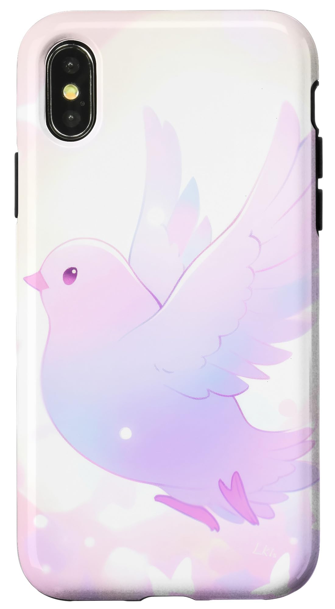 iPhone X/XS Little dove flying animal pigeon bird Case – BigaMart