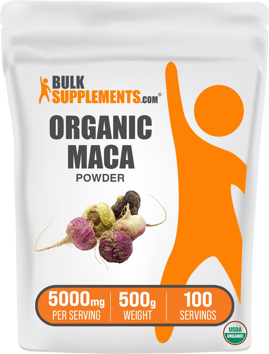 Amazon.com: BulkSupplements.com Organic Maca Powder - Maca Supplement ...