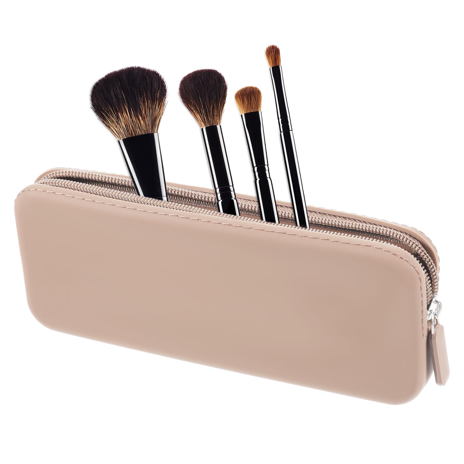 Amazon.com: Silicone Travel Makeup Brush Holder Portable Travel ...