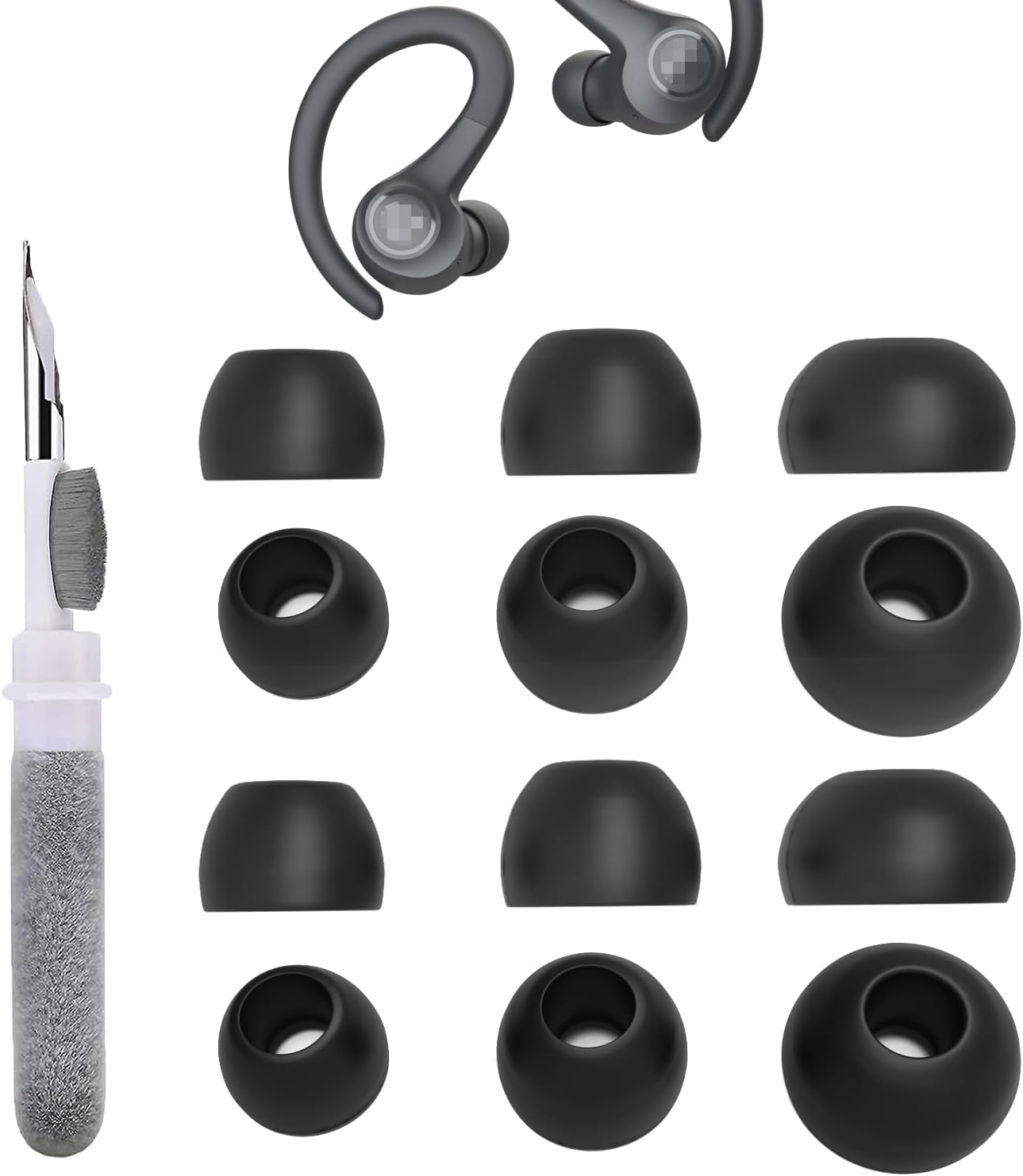 Amazon.com: Vykyntow Replacement Earbud Tips Compatible with Jlab JBuds ...