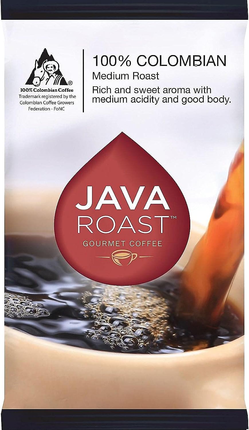 Amazon.com : Java Roast 479695 Java Roast Gourmet Colombian Ground ...