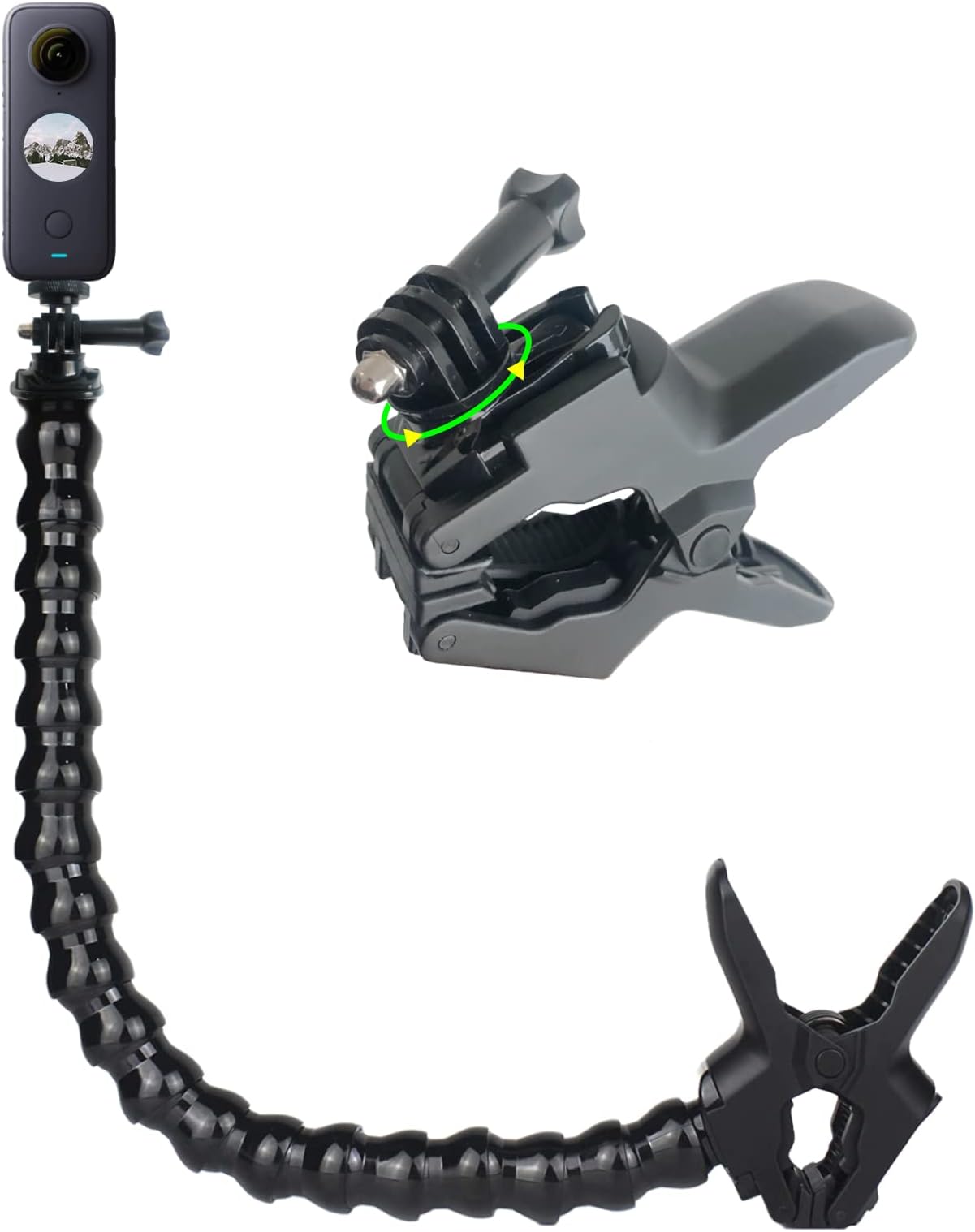 Amazon.com : Jaws Flex Super Clamp Mount for GoPro Insta360 Camera ...