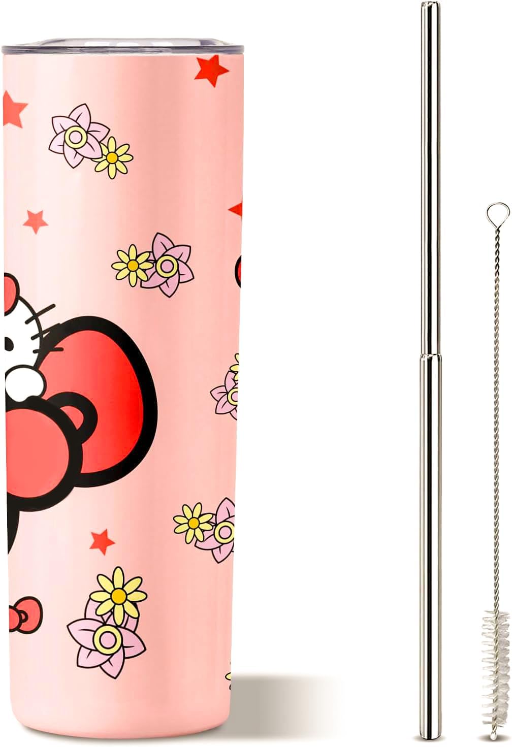Amazon.com | Everyday Delights Sanrio Hello Kitty Tumbler with Cover ...