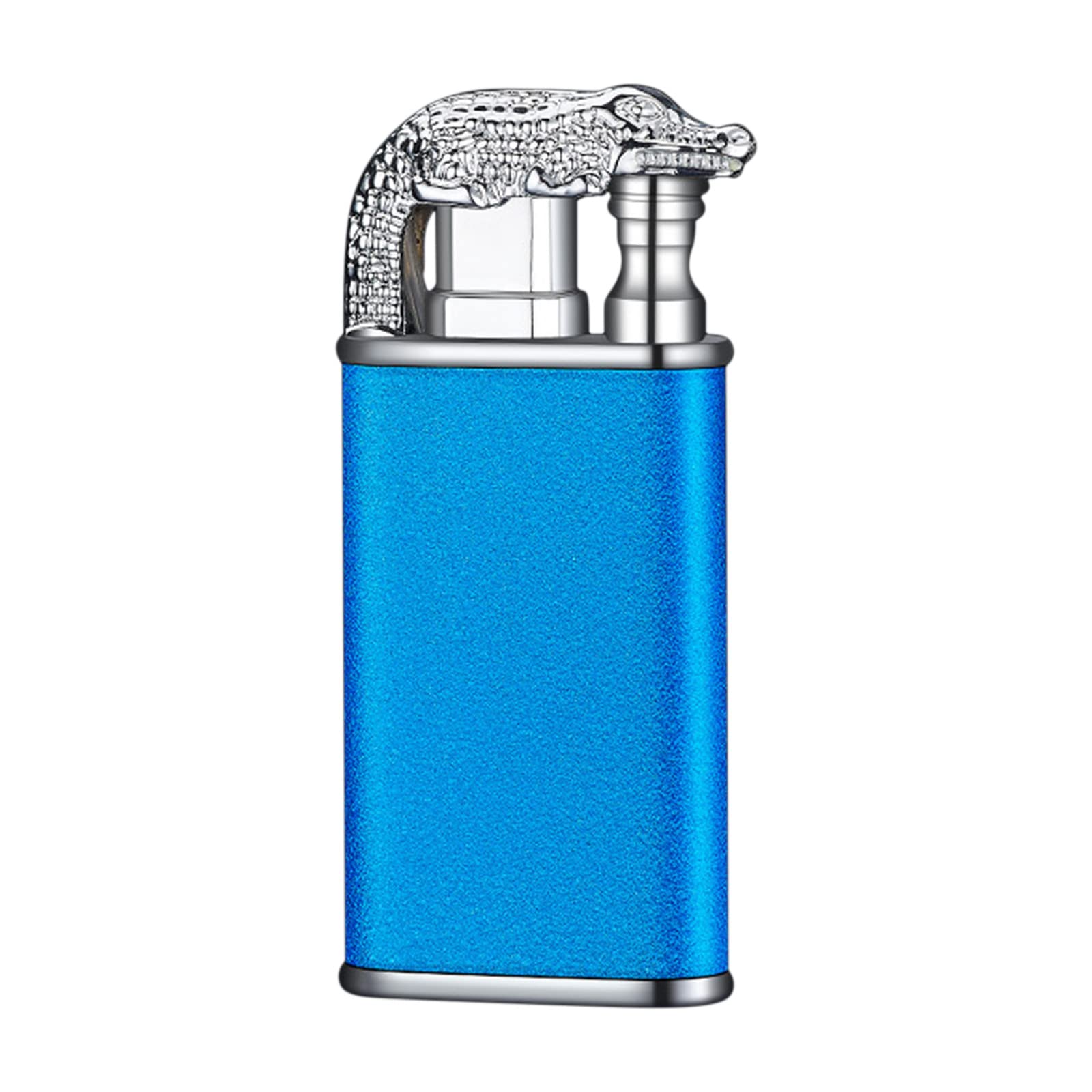 Buy SANLINGBA 2022 New Crocodile Lighter, Double Fire Windproof Croc ...