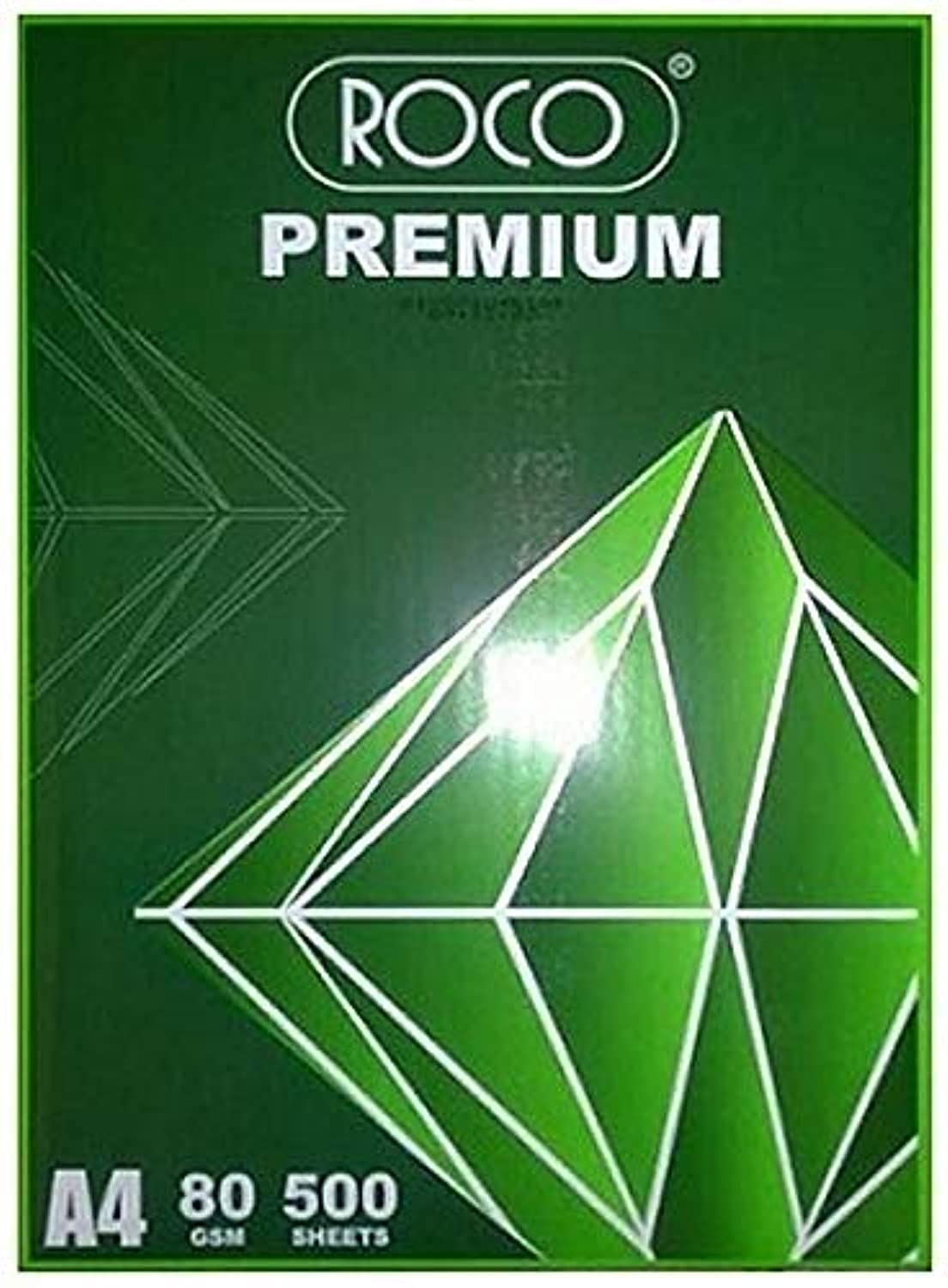 Roco Premium Copy Paper White, A4 80 gsm, per box 5 packs of 500 Sheets ...