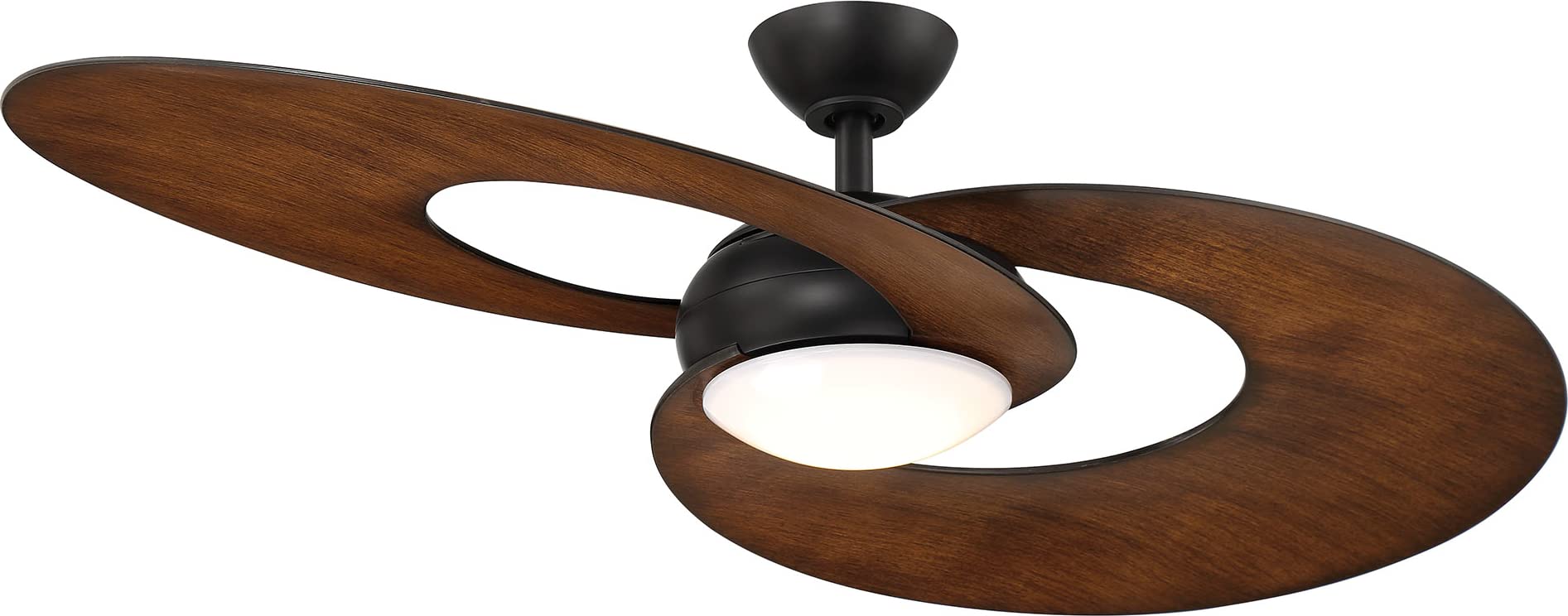 Amazon.com: Wind River WR2010MB Sirius 52" Ceiling Fan with LED Lights ...