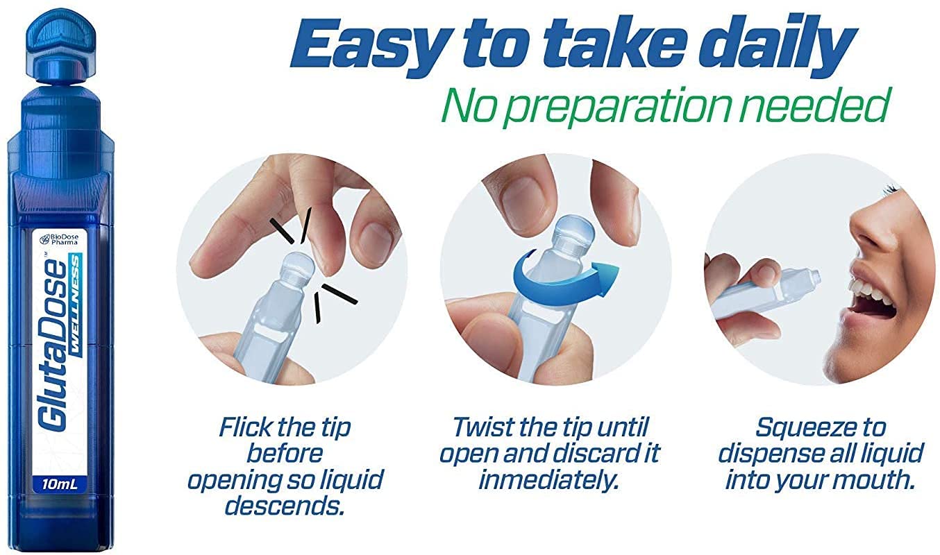 Buy BioDose Pharma Glutathione, Vitamin C, Zinc GlutaDose Wellness for ...