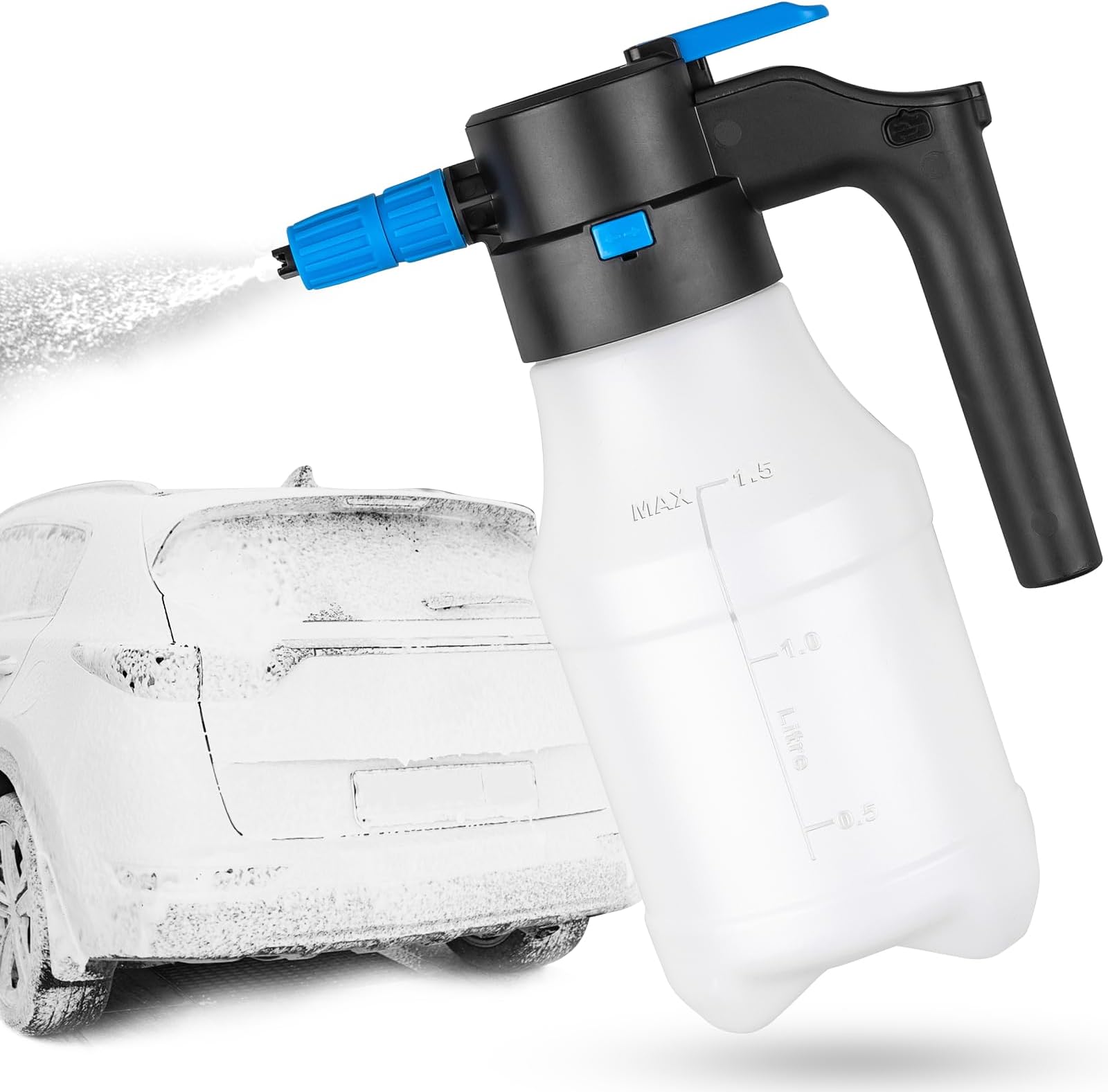 Amazon.com: VAXMAY Electric Foam Sprayer 0.5Gal/2L, 60PSI Powerful ...