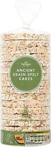 Morrisons Ancient Grain Spelt Cakes, 130g : Amazon.co.uk: Grocery