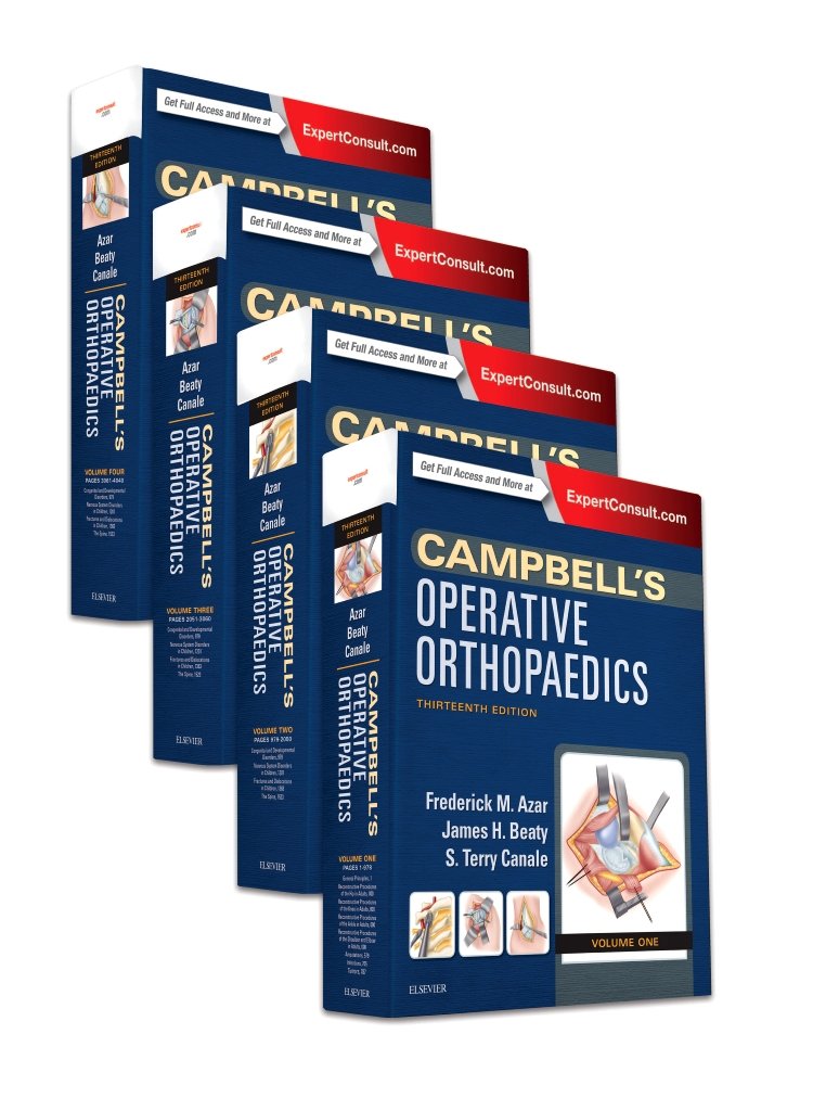 Campbell's Operative Orthopaedics, 4-Volume Set: 9780323374620 ...