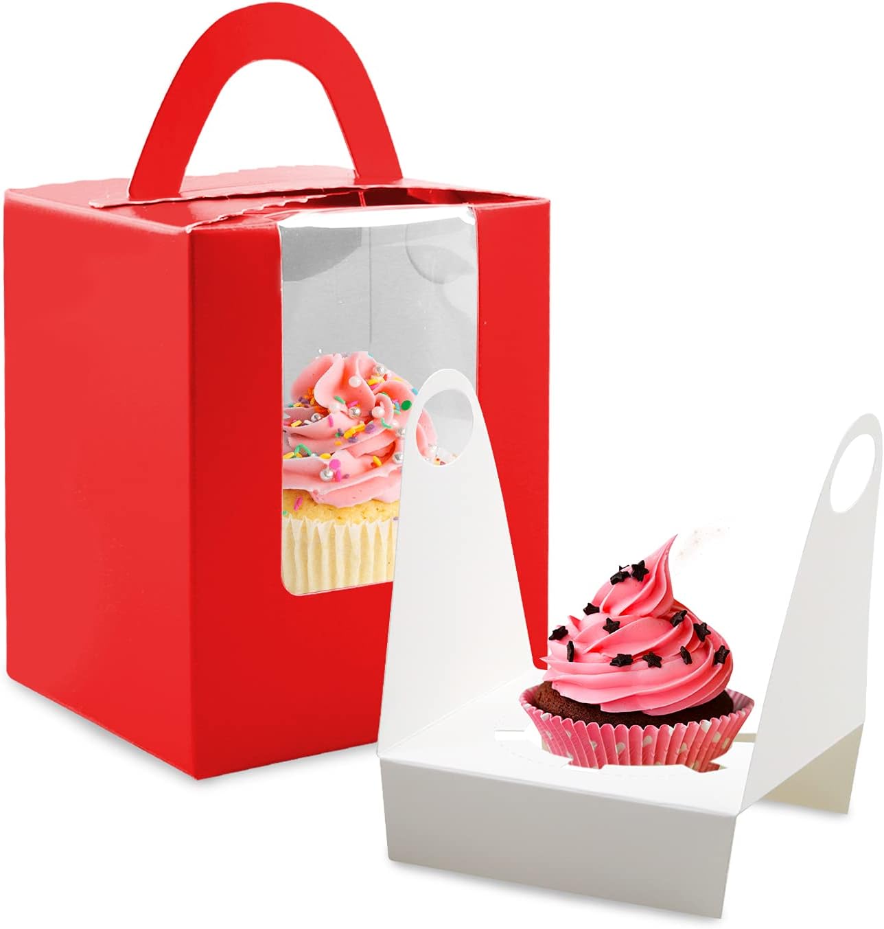 Amazon.com: Outus 30 Pcs Graduation Cupcake Boxes Graduation Gift Box ...
