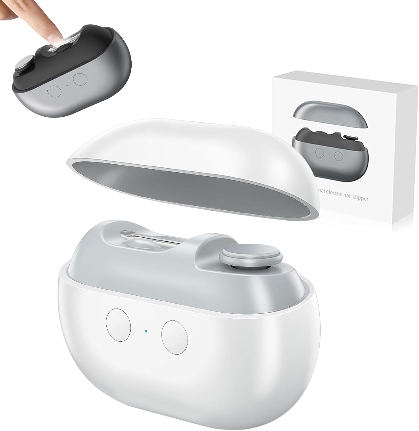 Amazon.com : Rerocky Easy Clip Smart Nail Clipper, Sherum Easyclip ...