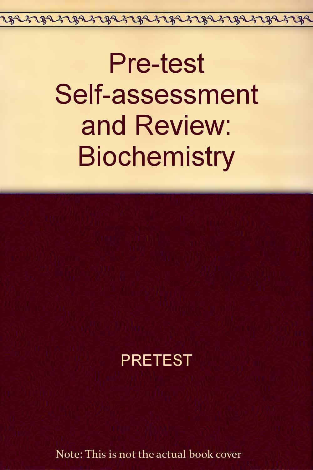 Biochemistry (Pre-test Self-assessment and Review) : PRETEST: Amazon.es ...