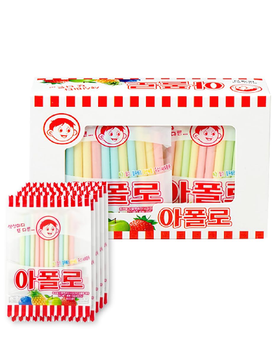 Snapklik.com : Korean Snack Apollo Straw Candy