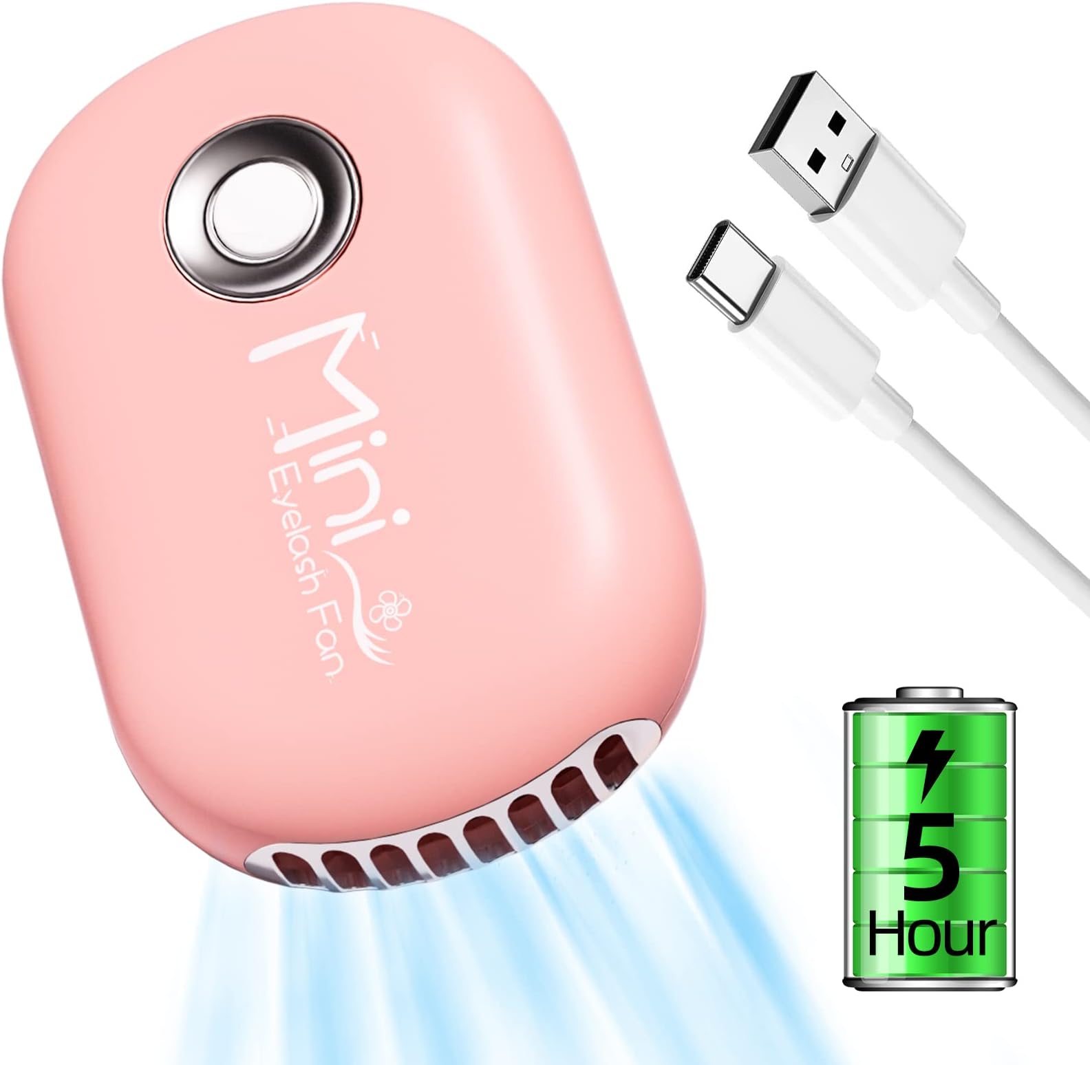 Amazon.com: YB USB Mini Fan Air Conditioning Blower for Eyelash ...