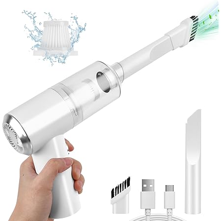 Amazon.com - YKSINX Mini Handheld Vacuum Cordless, Keyboard Vacuum ...