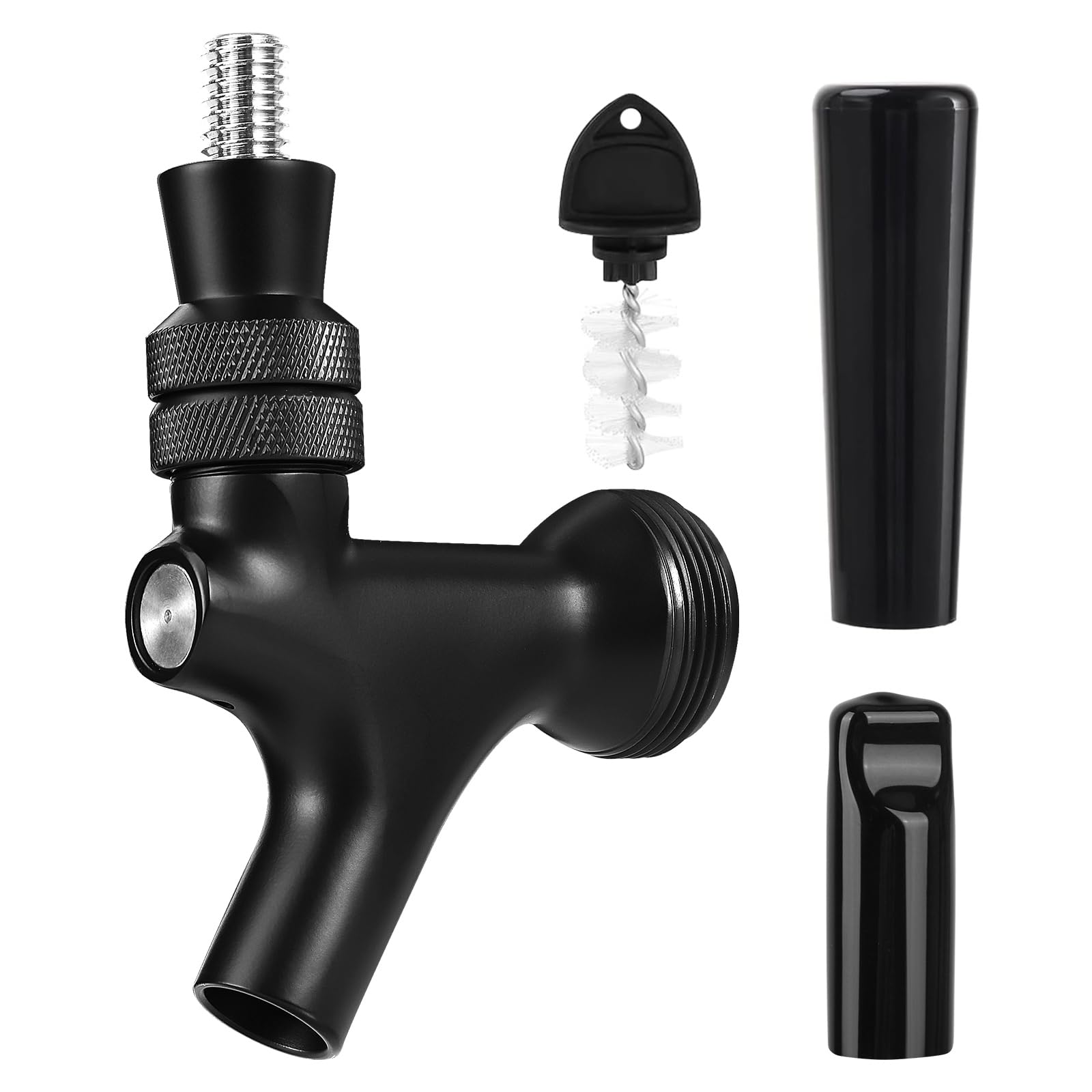 Amazon.com: WELLBOM Beer Faucet Stainless Steel Core Brass Body Beer ...