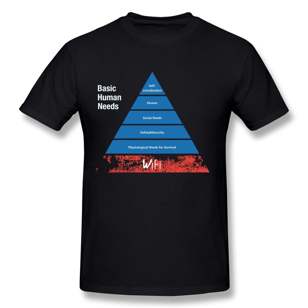 Buy LDMH Men's Maslow's Hierarchy of Needs Tshirt Online at desertcartINDIA