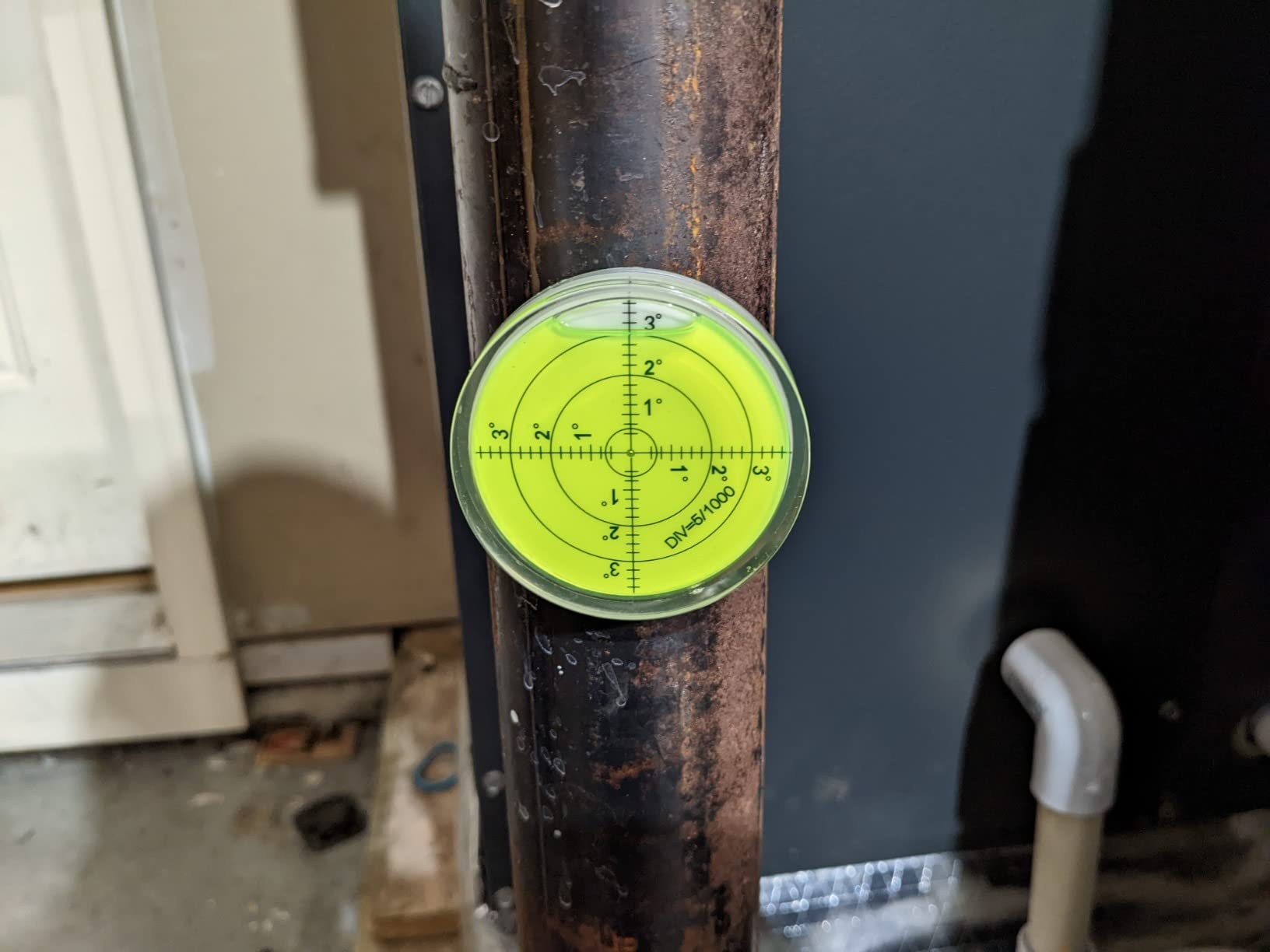 $3/mo - Finance Magnetic Round Bubble Level Tool Bullseye Inclinometer ...